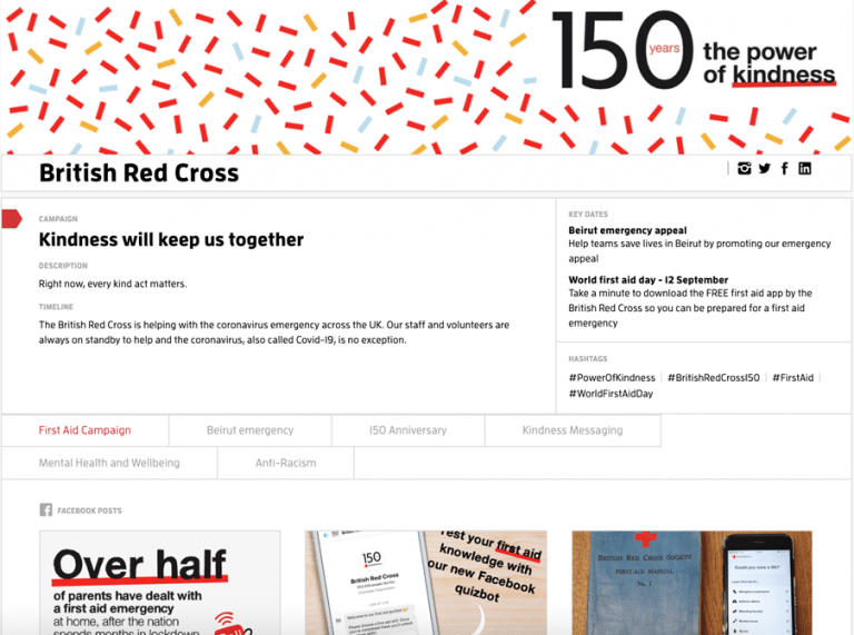 British Red Cross encourages engagement with social media press kit ...