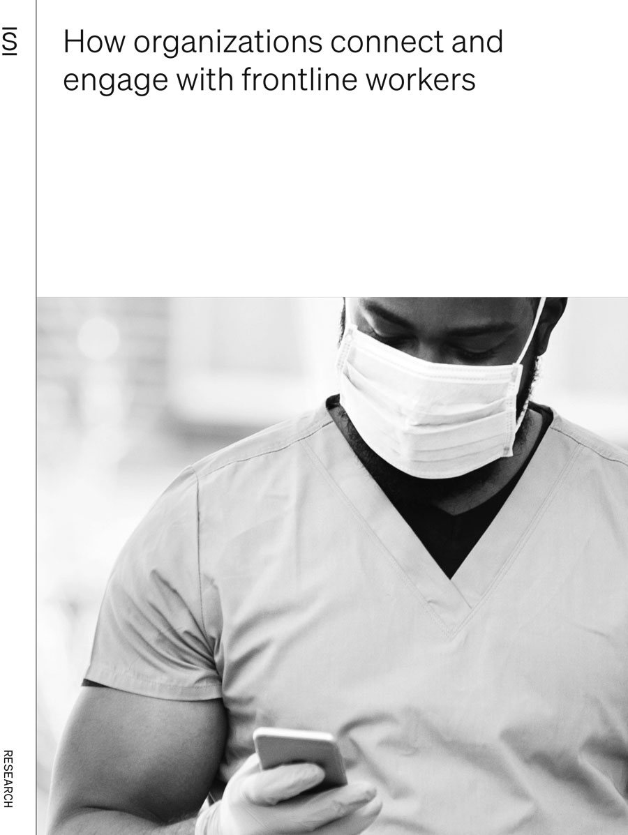 How organizations connect and engage with frontline workers from ...